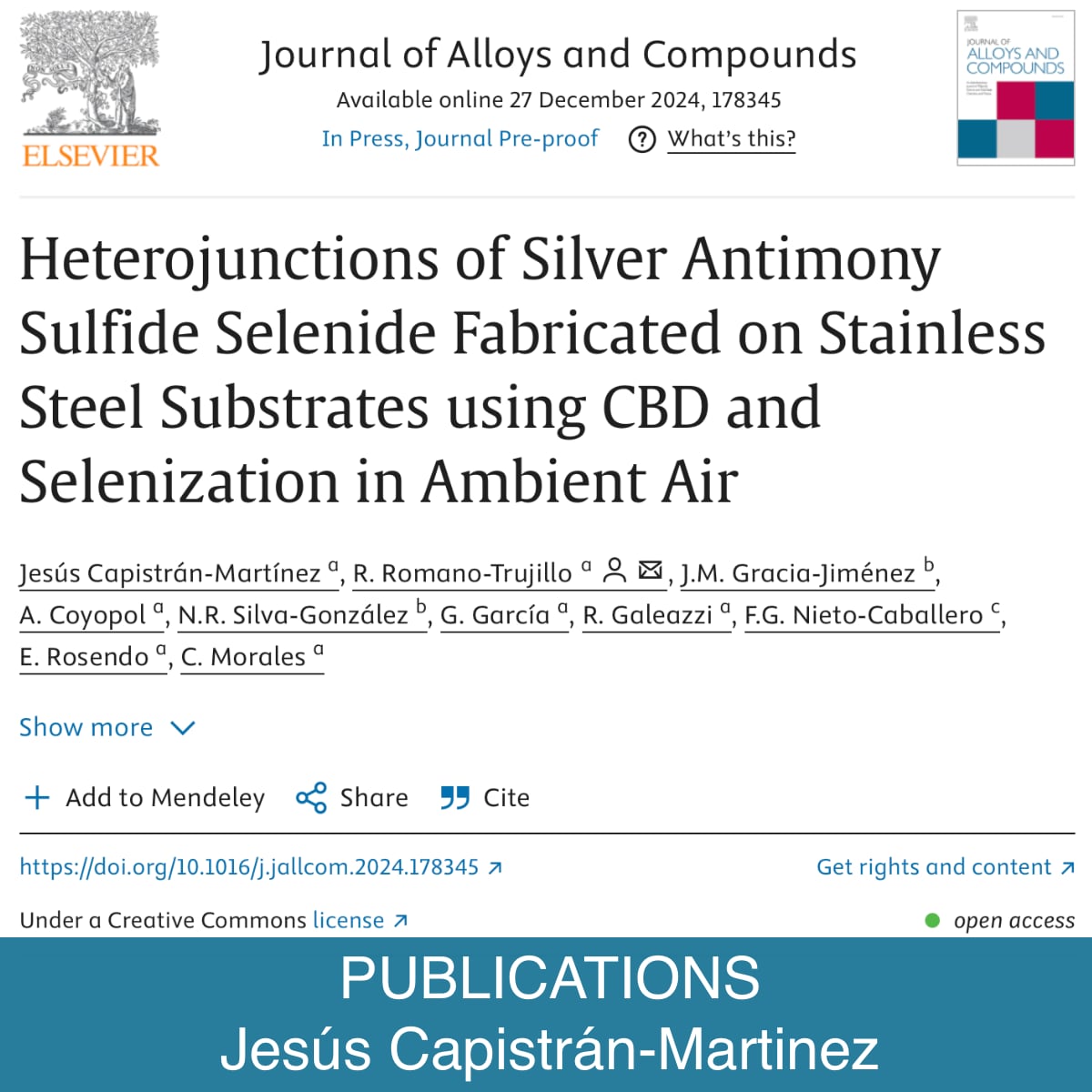 Publications – Jesús Capistrán